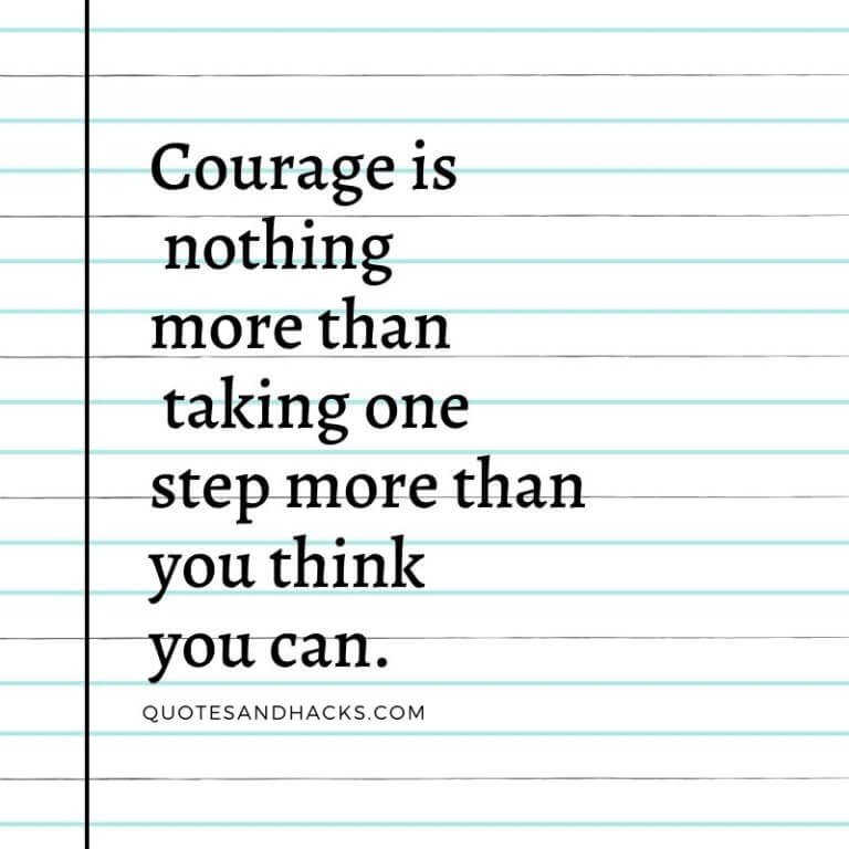 30 Best Courage quotes for woman - Quotesandhacks