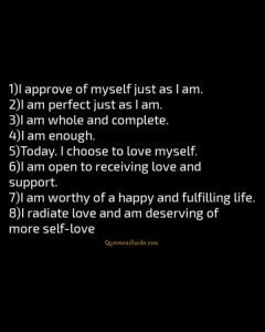 66 Best self love affirmations - Quotesandhacks