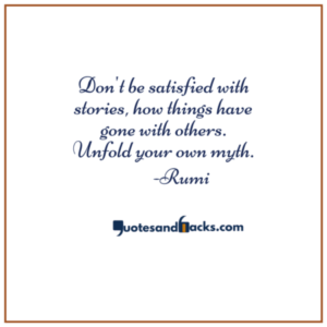 70 Best Rumi quotes on life - Quotesandhacks